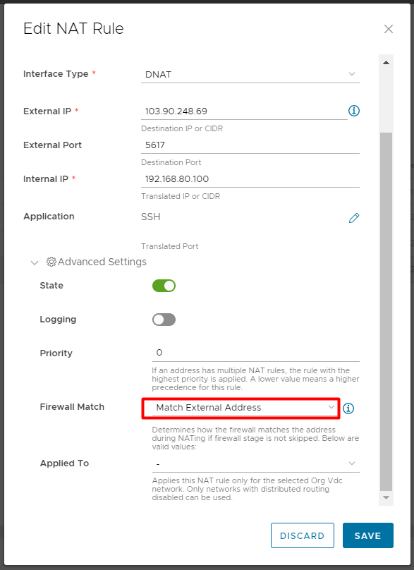 Enable NAT and Firewal NSX-T – Zettagrid Indonesia Support