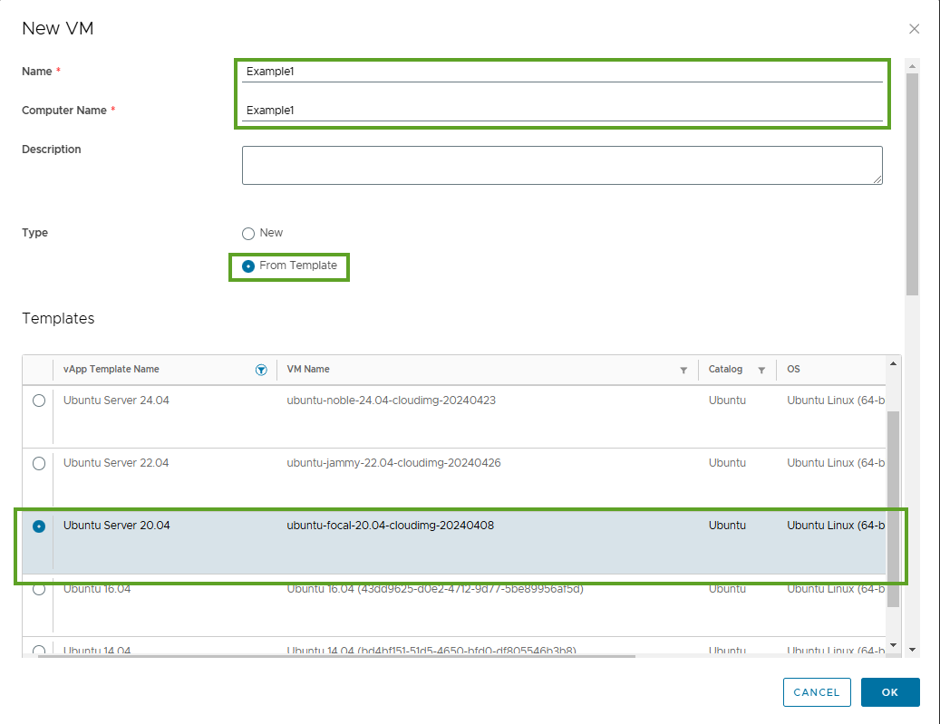 Deploy Virtual Machine Using Vm Template Zettagrid Indonesia Support