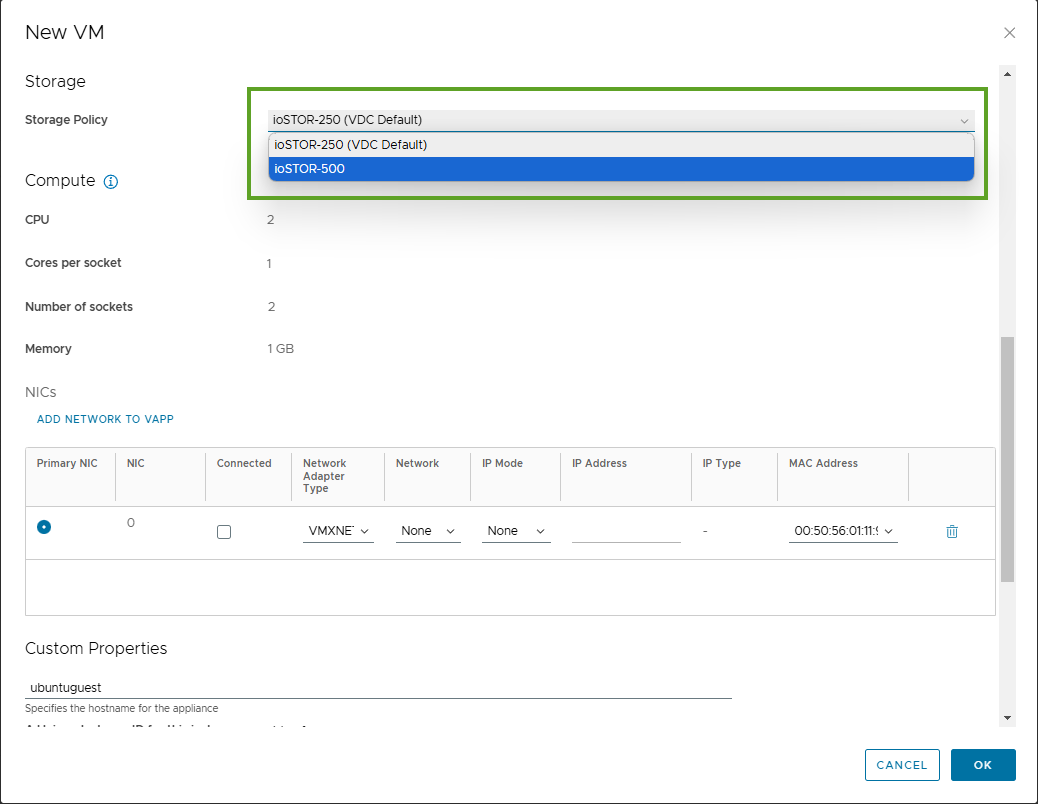 Deploy Virtual Machine Using Vm Template Zettagrid Indonesia Support