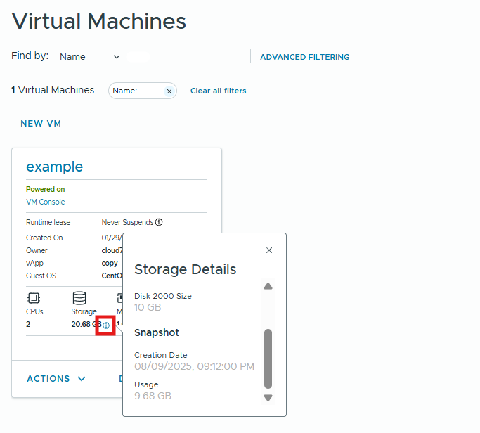 How To Create Snapshot VM – Zettagrid Indonesia Support