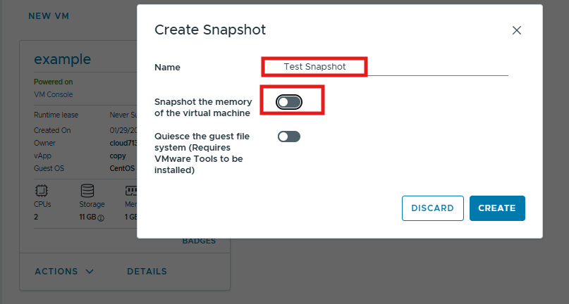 How To Create Snapshot VM – Zettagrid Indonesia Support