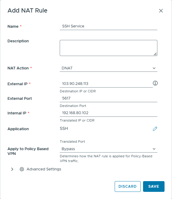 Enable NAT and Firewal NSX-T – Zettagrid Indonesia Support