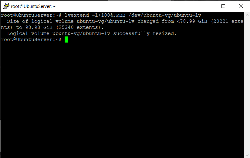 Expanding Disk On Linux Ubuntu Zettagrid Indonesia Support